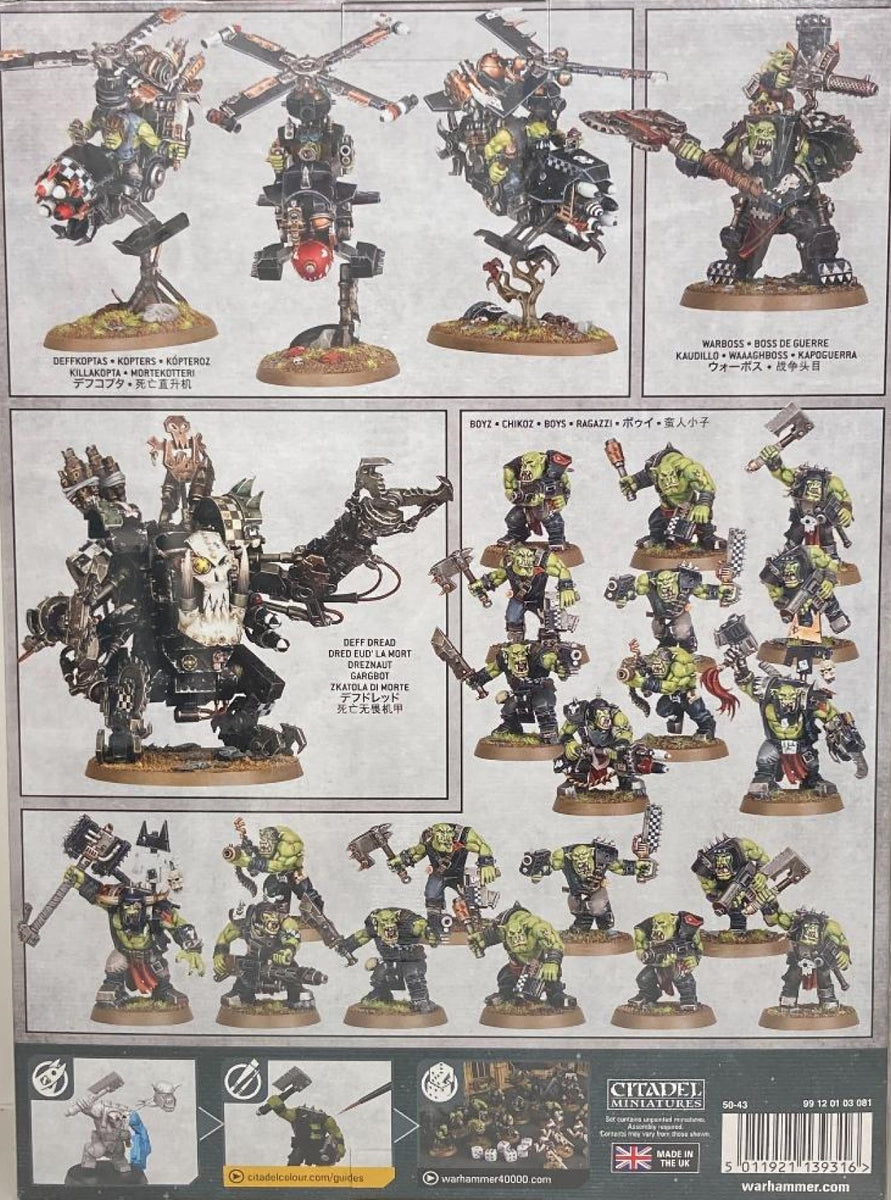 Warhammer 40K Orks Combat Patrol – The Comic Warehouse